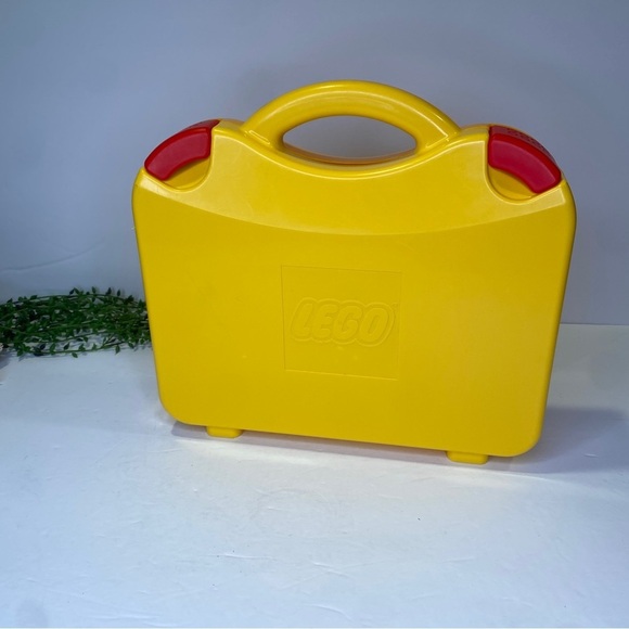 Lego | Toys | Lego Yellow Orange Red Carrying Case For Toys Bricks ...